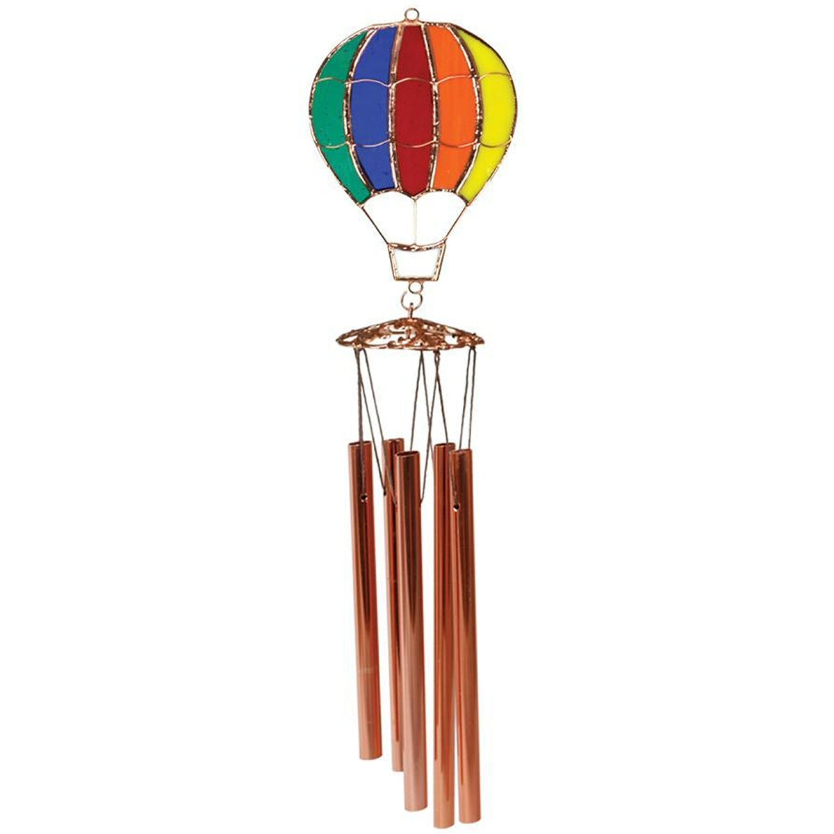 Rainbow Balloon Stained Glass Wind Chime | Momma's Home Store