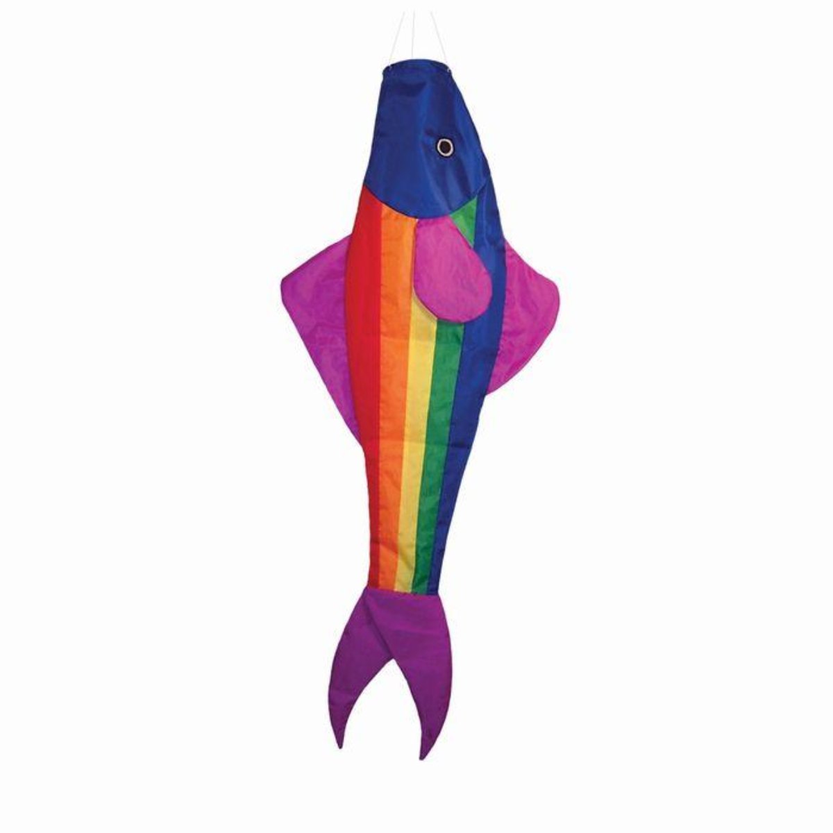 Rainbow Fish Decorative Windsock 48 inch | Momma's Home Store